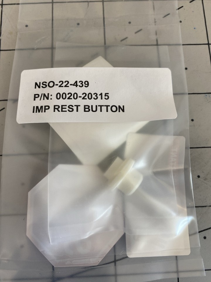 Muto Technology Inc/MTI IMP Rest Button PN: MA-28290 REV:B 0020-20315 ...
