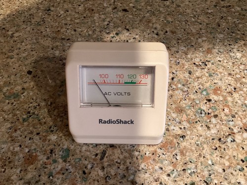 Vintage RadioShack Analog 120 Volt AC Line Voltage Monitor Meter Model ...