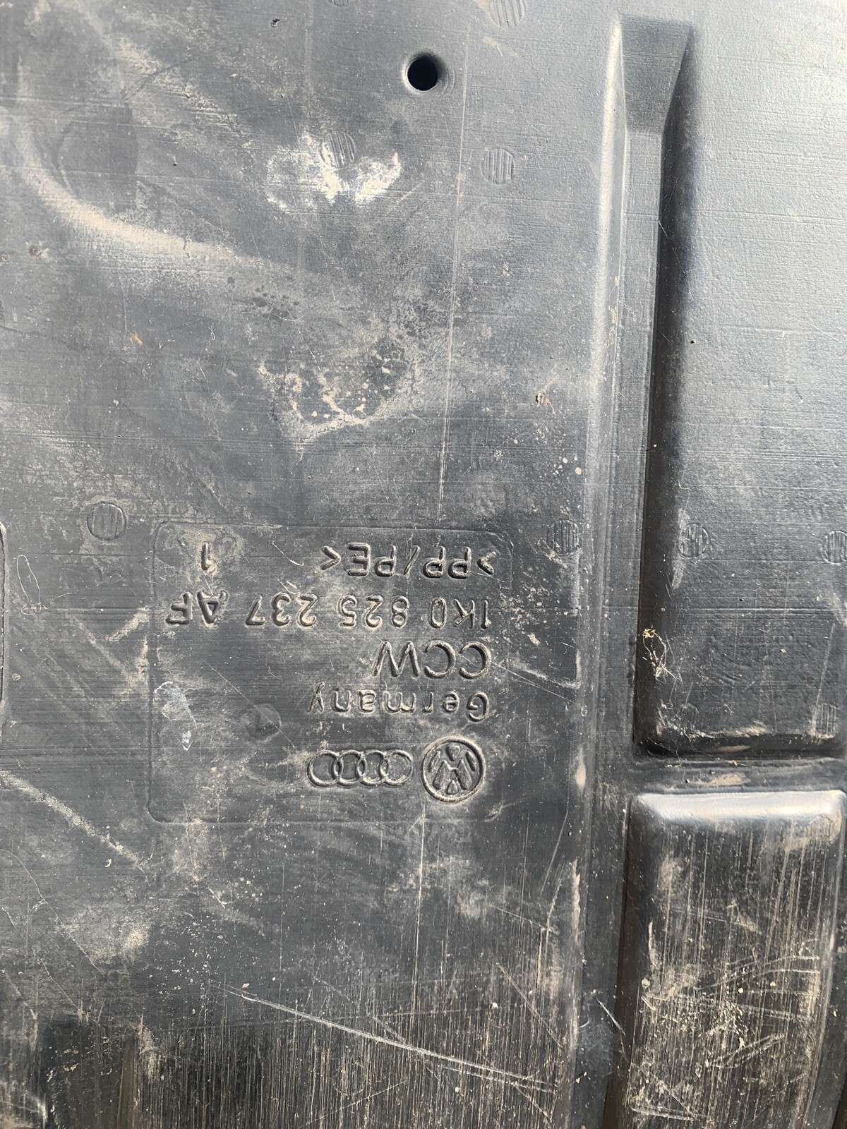 VW Golf MK6, Touran Engine under tray guard 1k0825237af | eBay UK