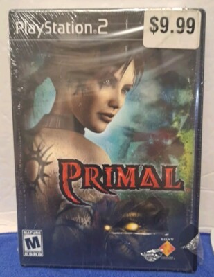 Primal (PlayStation 2, 2003) NEW-Factory SEALED Plastic Tore In One ...
