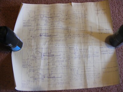 Vintage Section Drawing STEAM PASSENGER LOCOMOTIVES DUCHESS KING CLASS ...