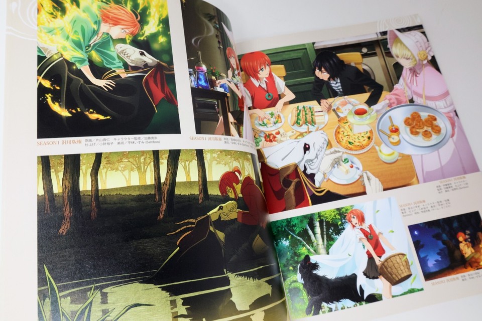 The Ancient Magus Bride Official Art Book Anime Japanese Mahoutsukai no ...