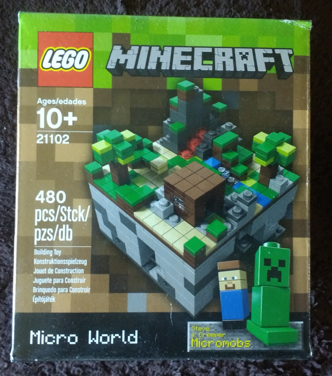 LEGO Minecraft: Minecraft Micro World: the Forest (21102) for sale ...
