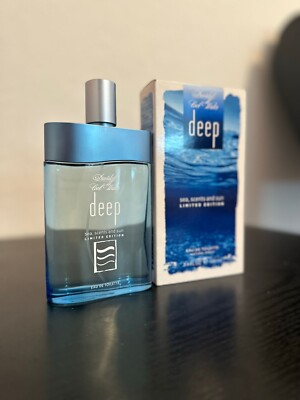 Cool Water Deep Sea Scents & Sun by Davidoff 3.4 oz Limited Edition New ...