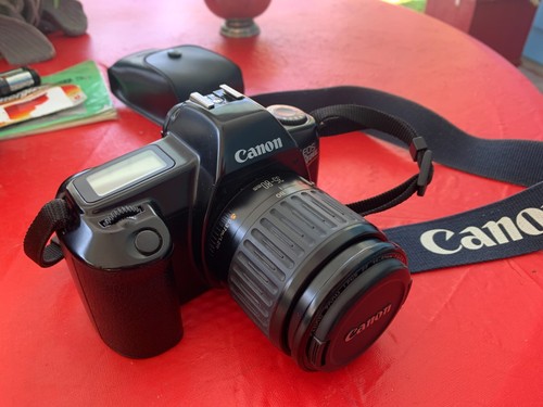Canon EOS Rebel II 35mm Lot Film Camera 80-200mm 35-80mm Speedlite 200E ...