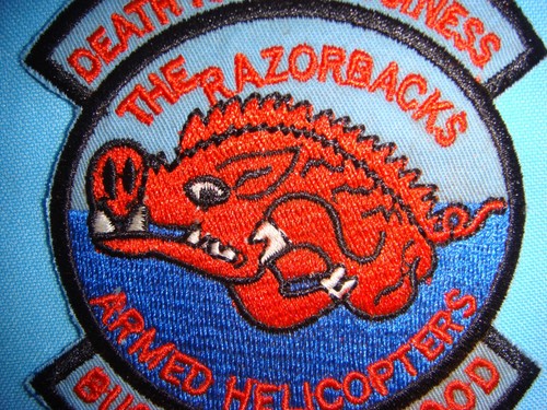 VIETNAM WAR PATCH, US 120th AVIATION COMPANY " THE RAZORBACKS " | eBay