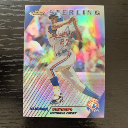 1999 Topps Finest Sterling VLADIMIR GUERRERO #255 Refractor Montreal ...