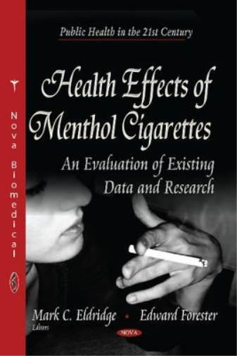 Edward Forester Health Effects of Menthol Cigarettes (Hardback) (UK ...