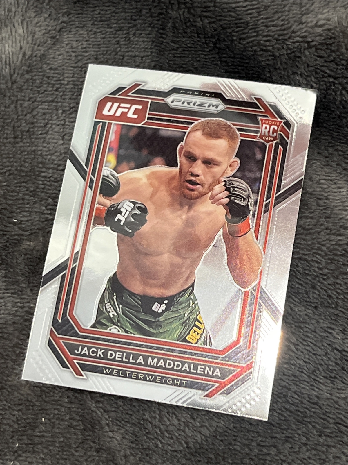 Jack Della Maddalena 2023 UFC Panini Prizm ROOKIE RC MMA Same Day ...
