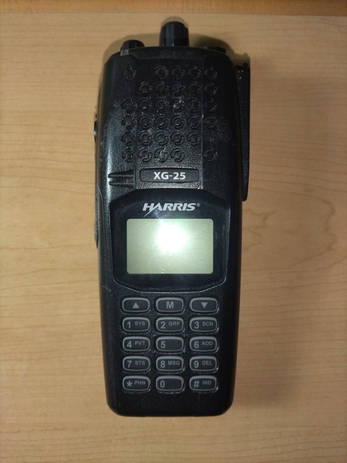 Harris XG-25P UHF 378-470 P25 CONV RADIO NO BATTERY NO ANTENNA | eBay