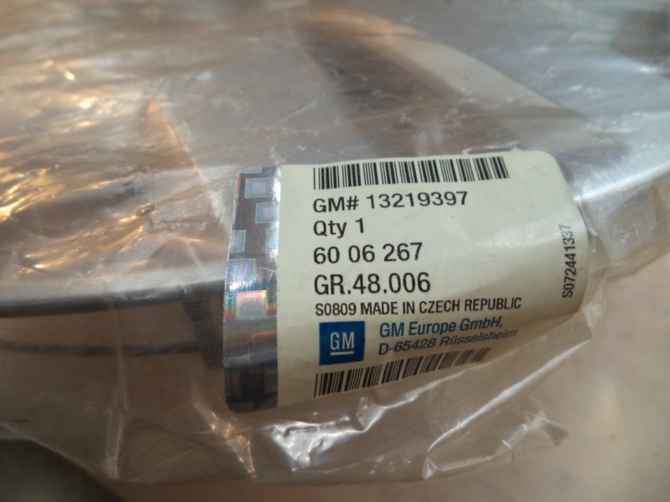 Vauxhall GM Hubcap Wheel Cover 13219397 6006267 B536 | eBay