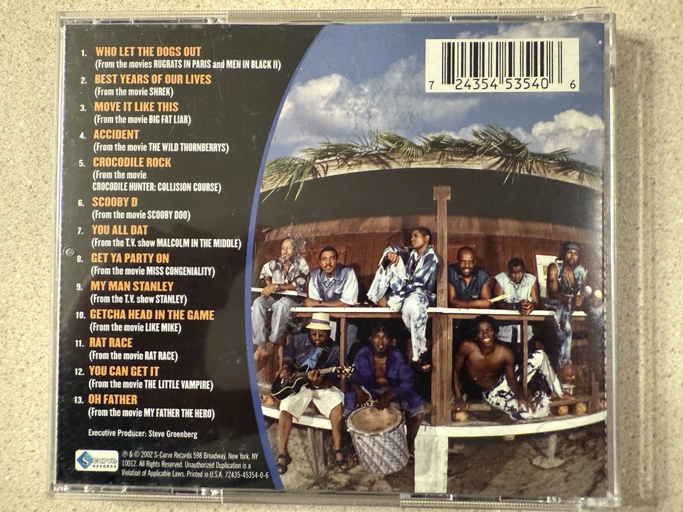 Greatest Movie Hits by Baha Men (CD, DVD Nov-2002, S-Curve (USA)) CIB ...