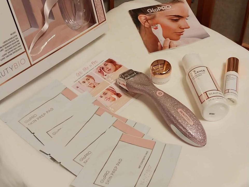 NIB TESTED GloPRO Microneedling Set - Sephora Beauty Bio - Pink ...