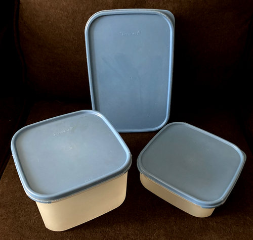 Tupperware Modular Mates Containers #1 8.5c, #1 5c, #2 11c, Rectangle ...