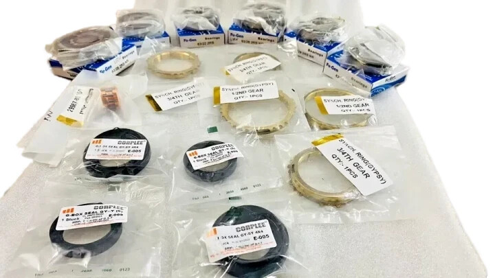 5 Speed Manual Transmission Rebuild Kit + Synchro Rings for Suzuki ...