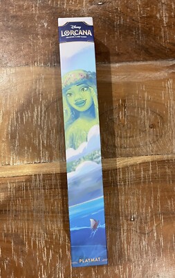 Disney Lorcana Playmat Mat Chapter 3 Into The Inklands Moana In Hand To ...