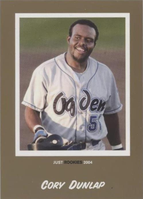 2004 Just Minors Just Rookies - Cory Dunlap #23 Gold /100 (AU, RC) for ...