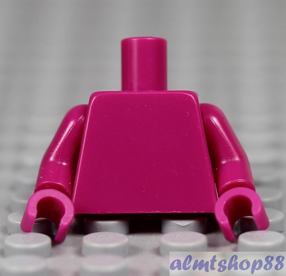 LEGO - Minifigure Torso Plain - PICK YOUR COLOR - Solid Monochrome ...