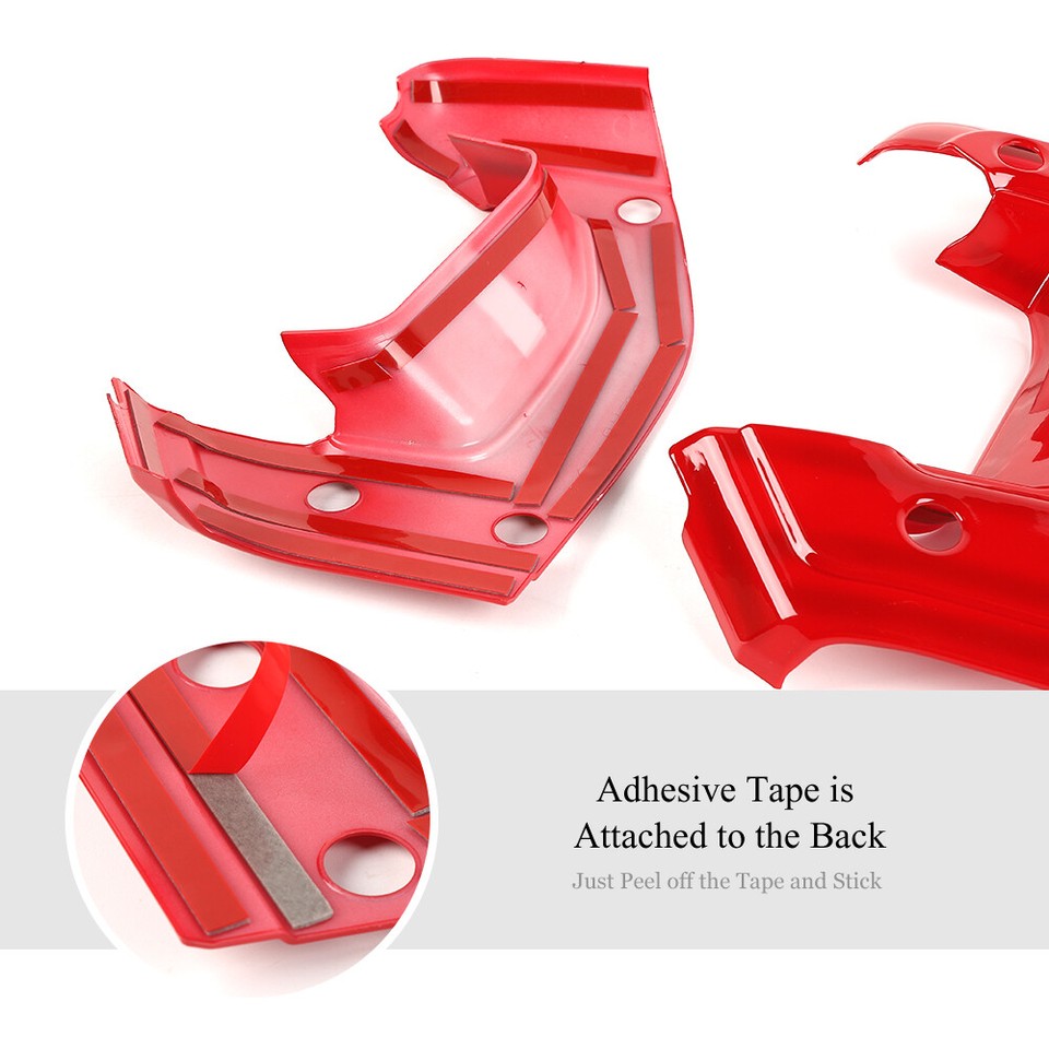 Center Dash Both Side Handle Grab Cover Trim Accessories For Ford ...