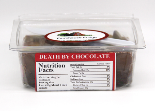Farmhouse Fudge: Death by Chocolate Fudge 8 oz. 850033579406| eBay