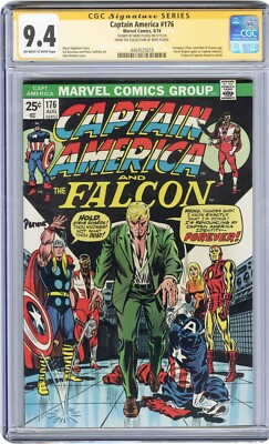 Captain America #176 - Marvel 1974 Bronze Age Issue - CGC NM 9.4 | eBay