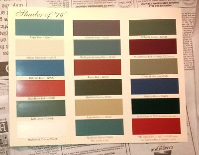 Shades of '76 - Finnaren & Haley - Alkyd Enamel | eBay