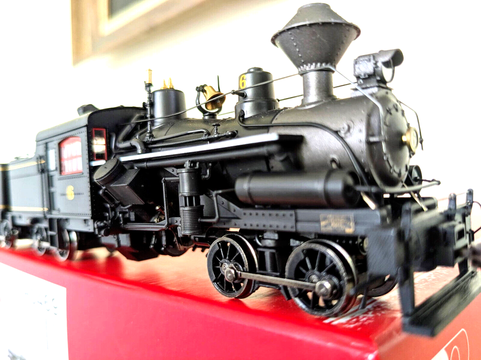 **LNIB! *3-TRUCK HEISLER CASS SCENIC RR #6" RIVAROSSI HO *RUNS GOOD ...