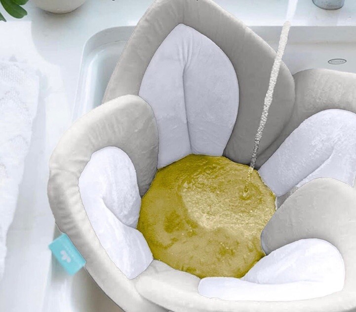 Blooming Bath Lotus Baby Bath Mat Flower Bath For Washing Baby In Sink ...