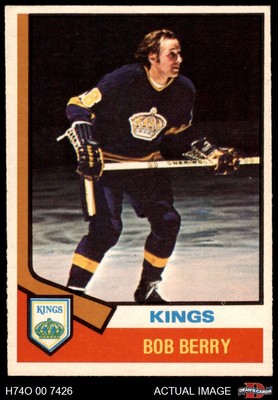 1974 O-Pee-Chee NHL #18 Bob Berry Kings-Hockey 6 - EX/MT | eBay