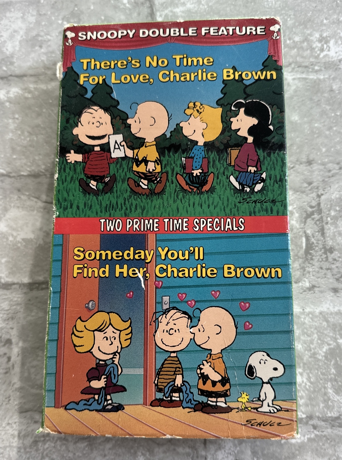 Snoopy Double Feature - V. 5 (VHS, 1995) There’s No Time For Loved ...