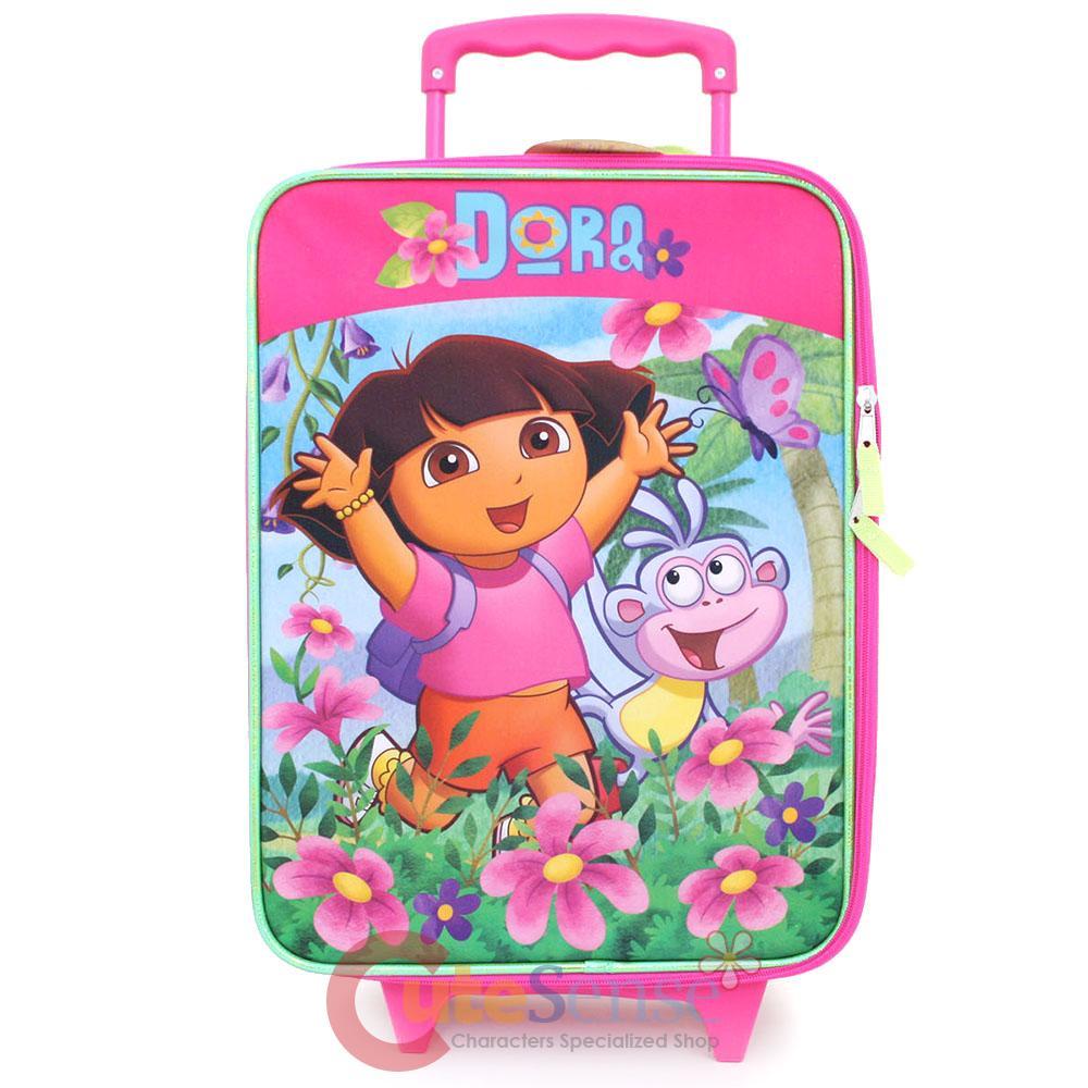 Dora The Explorer Pilot Case Rolling Luggage Trolley Luggage Bag ...