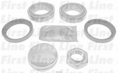 2x Front 2x Rear WHEEL BEARINGS for CITROEN JUMPER Box 2.8D 1999-2002 ...