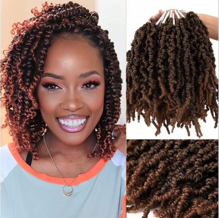 Short Curly Braids