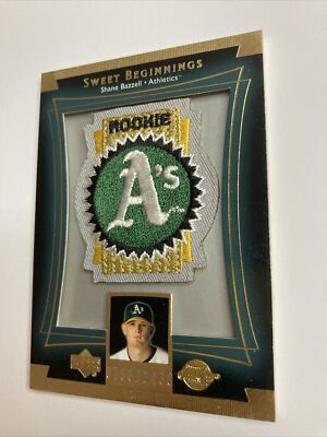 Shane Bazzell 2003 UD Sweet Spot Sweet Beginnings Commemorative Logo ...