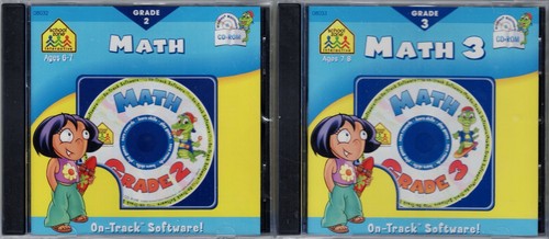 School Zone Math Grade 2 and Grade 3 Pc New XP | eBay