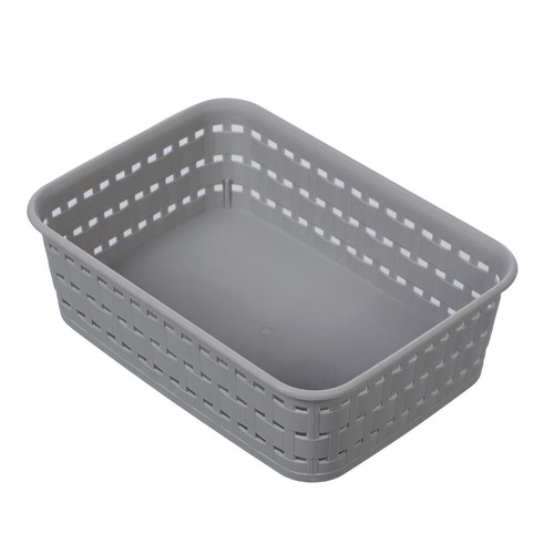 Box Sweden 19.5cm Woven Basket Home Office Organiser Storage Container ...