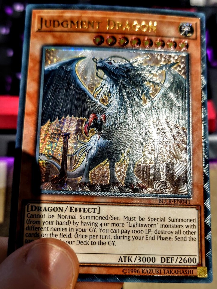 Yu-Gi-Oh! Ultimate Rare Style Judgment Dragon | eBay