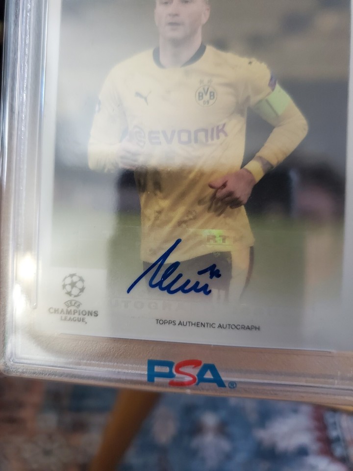 2020 Topps Merlin Autograph Marco Reus PSA 10 | eBay