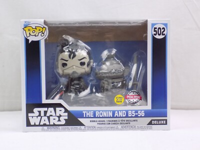 Brand New Funko Star Wars The Ronin and B5-56 502 GITD Pop Figure ...