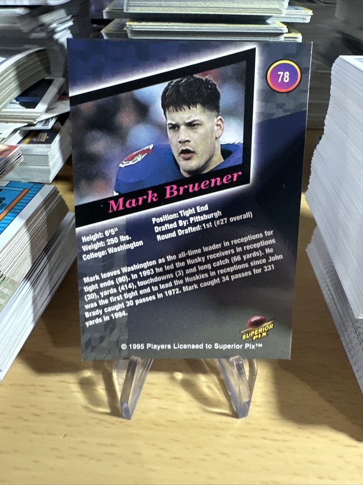 1995 Draft Superior Pix Mark Bruener #78 | eBay