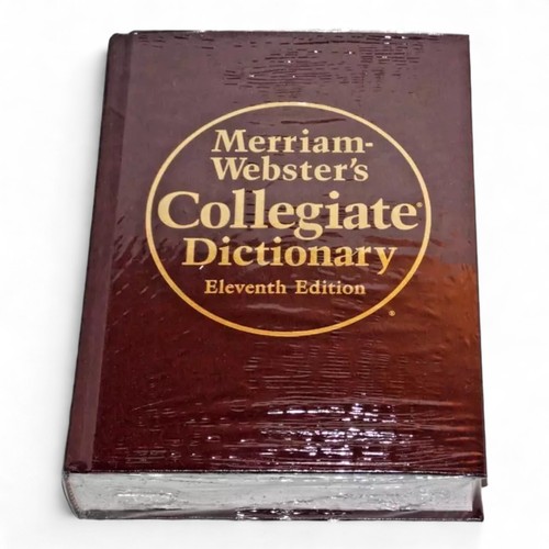 NEW Merriam-Webster's Collegiate Dictionary, 11th Edition, Burgundy L ...