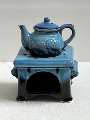 Ceramic Teapot Kettle Stove Oil Warmer Burner Diffuser | eBay