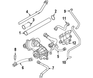 BMW 11511439976 GENUINE OEM OUTLET PIPE | eBay