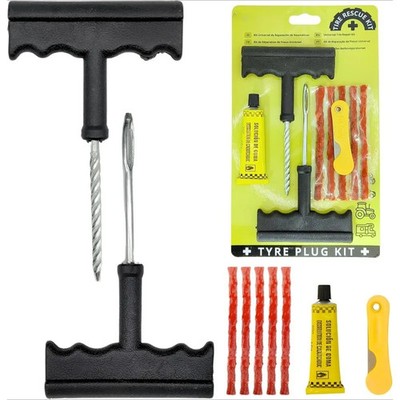 Wicks + 2 T-Tools + 5 Vulcanizer and Cutter Quick Repair Tire Puntrue ...