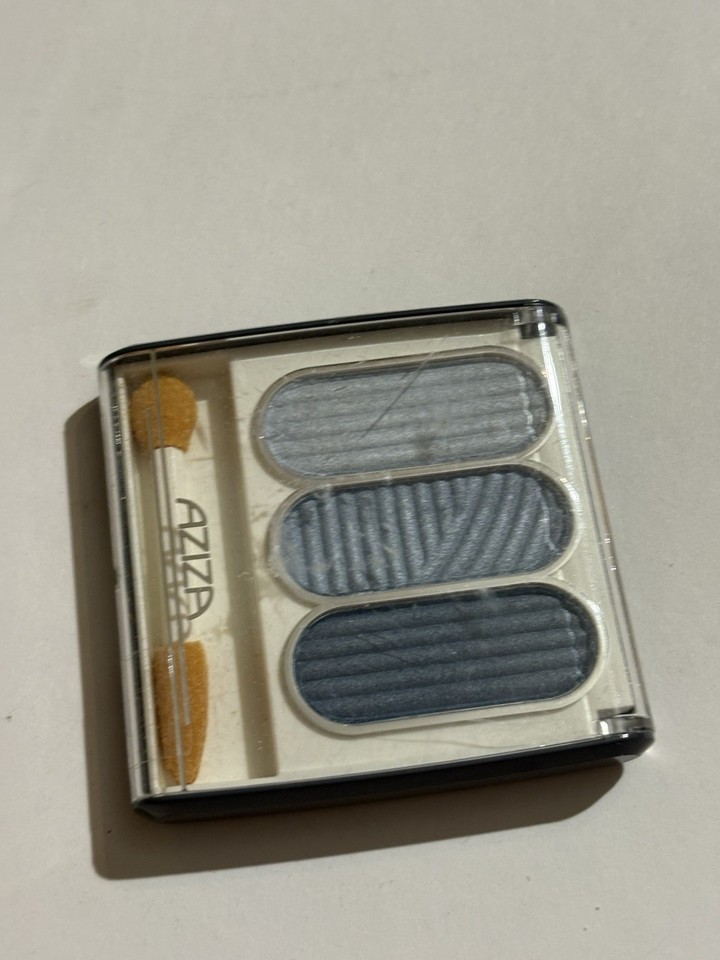 Vintage Aziza 80s Jade Blue Frost Color Series Light Med Dark Blue ...