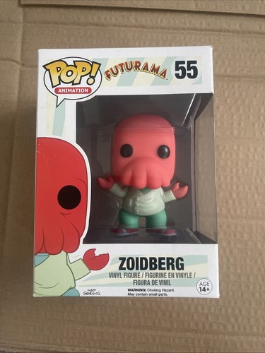 Funko Pop Futurama Zoidberg 55 Vaulted Vinyl Figure *Damage | eBay UK