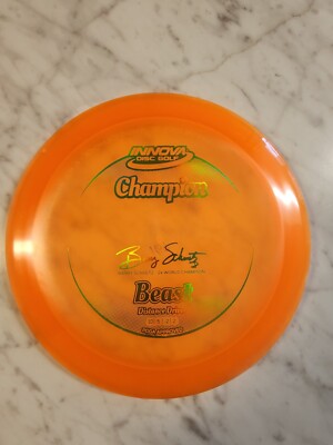 Innova Discs Champion Beast Orange- Distance Driver Barry Schultz | eBay