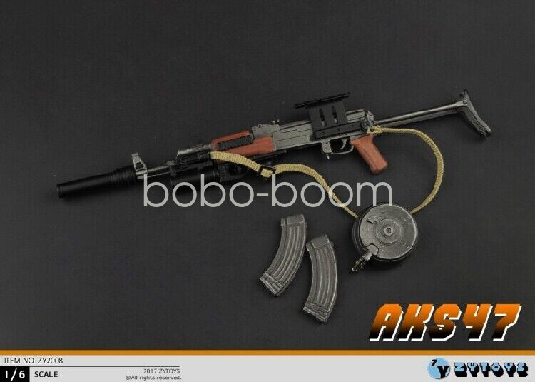 ZY TOYS 1/6 scale AKS-47 Assault Rifle Set Fit for 12" actIon figure | eBay