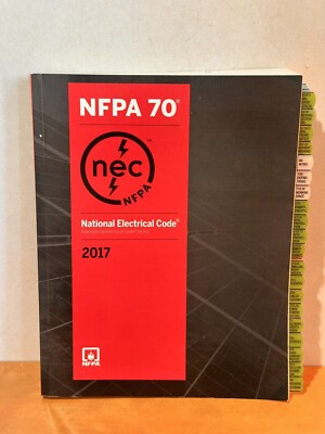 National Electric Code 2017 NFPA 70 International Code Series Book ...