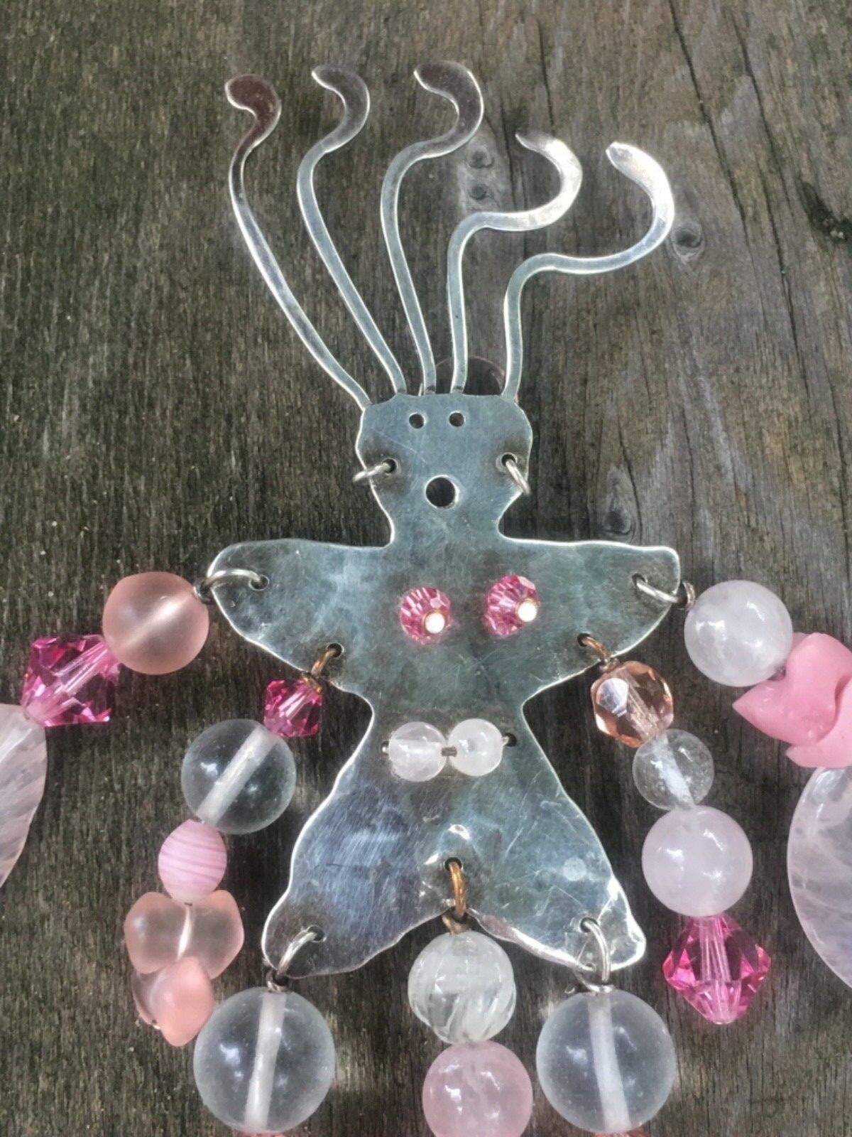 Artisan Signed V R VR Sterling Gemstone Venetian Bead Pin Brooch | eBay